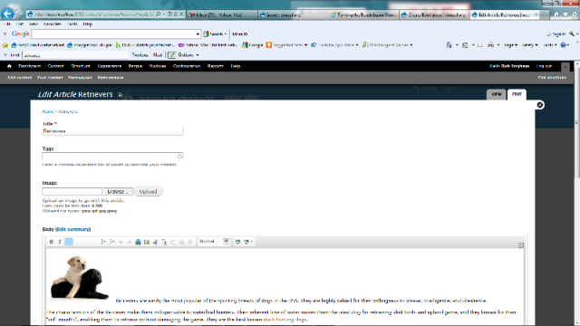 Using Insert Module For Drupal 7 Beginners 4994